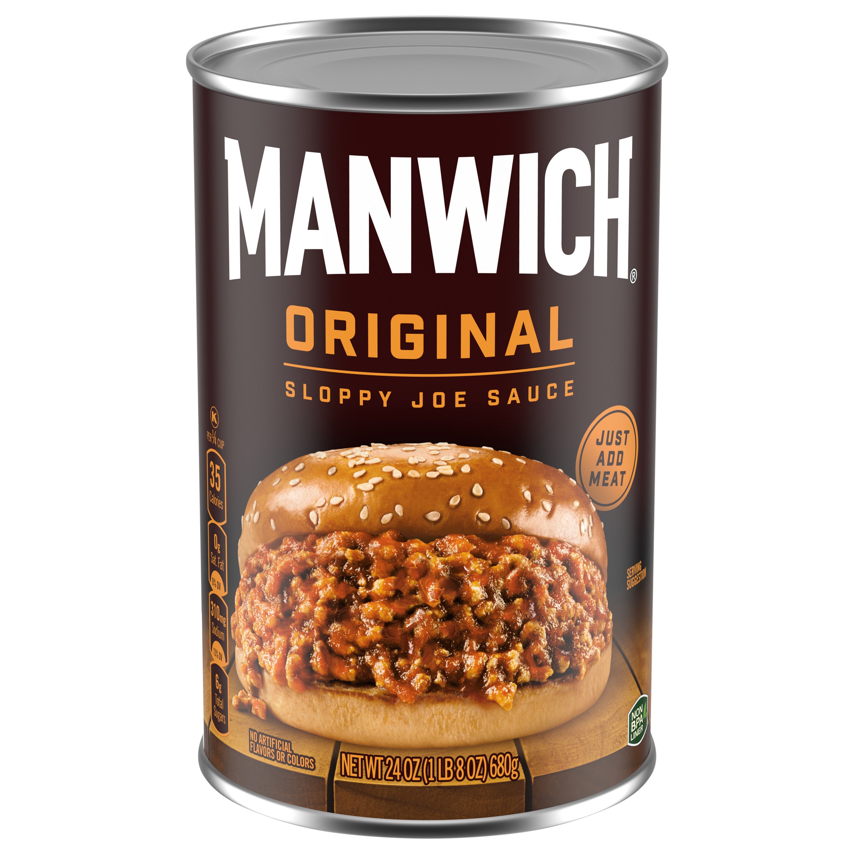 Manwich Original Sloppy Joe Sauce, Canned Sauce, 24 OZ – Spires IGA