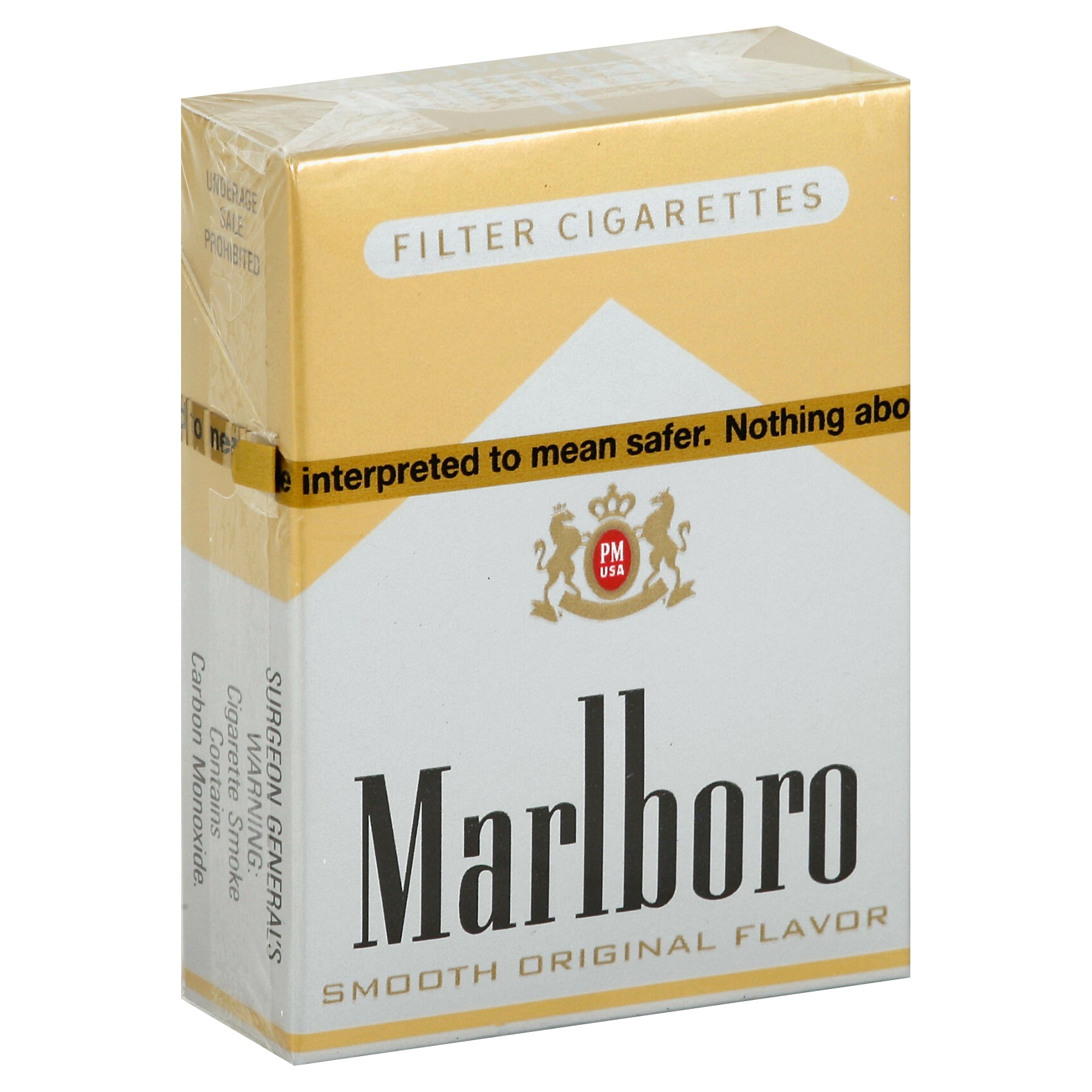 Marlboro Cigarettes 20 ea - SMOOTH ORIGINAL FLAVOR GOLD WHITE – Spires IGA