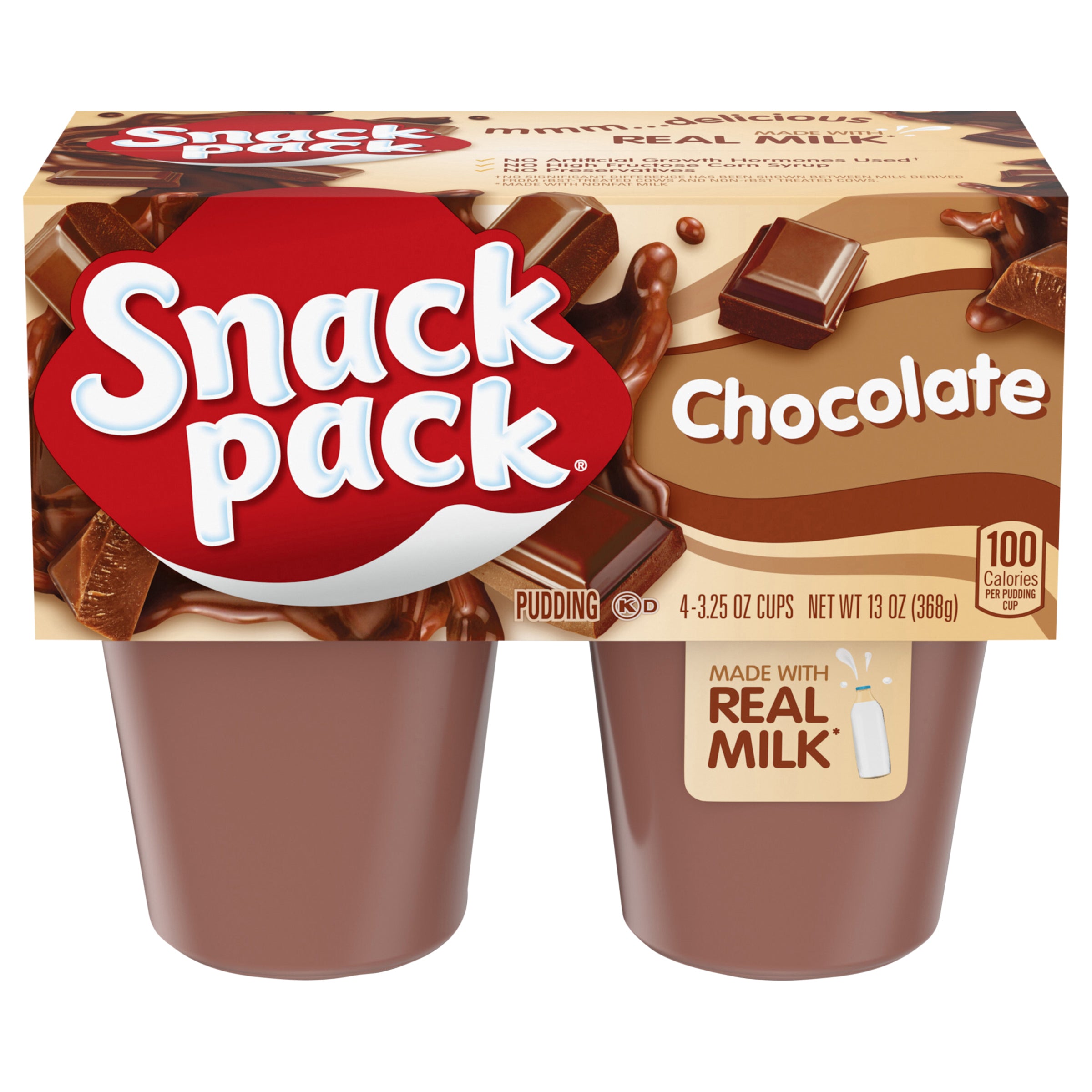 Snack Pack Chocolate Pudding, 4 Count Pudding Cups – Spires IGA