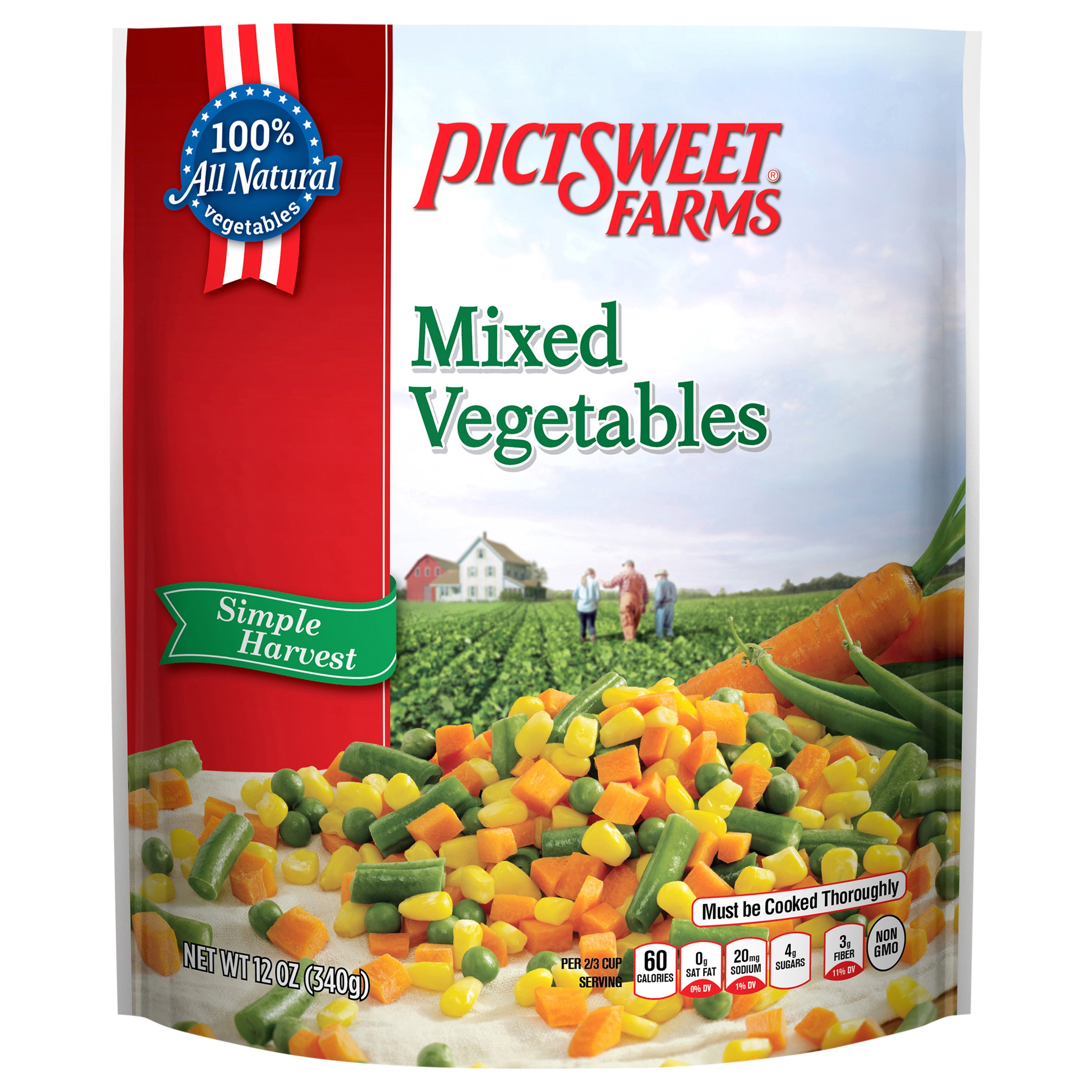 Pictsweet Farms Mixed Vegetables, Simple Harvest - 12 oz – Spires IGA