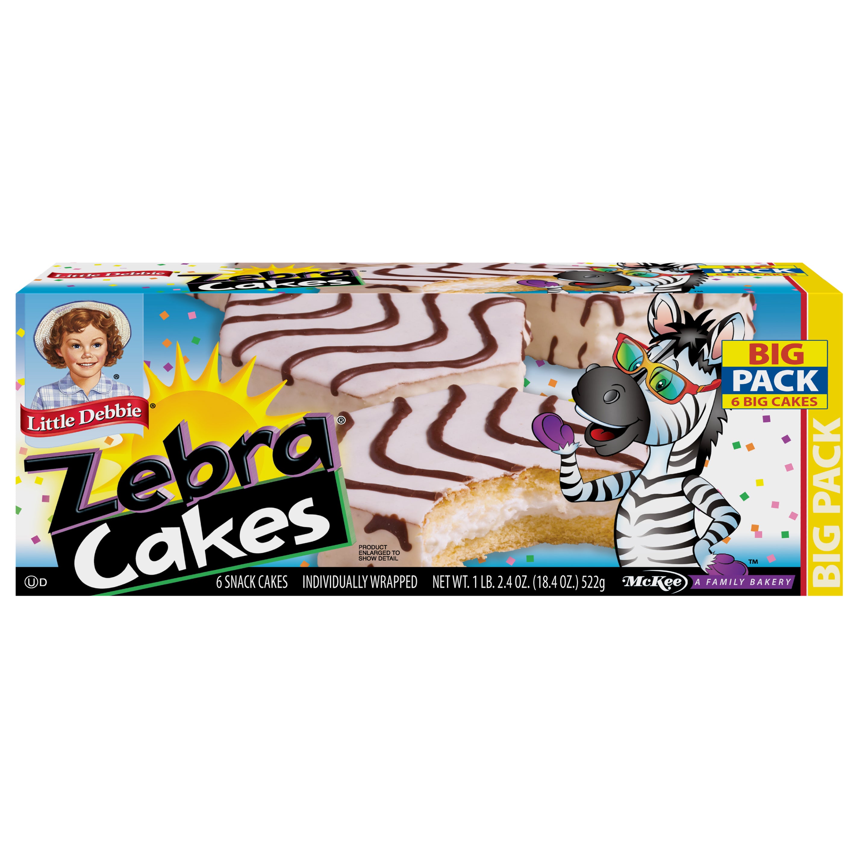 Snack Cakes, Little Debbie Big Pack Zebra® Cakes – Spires IGA