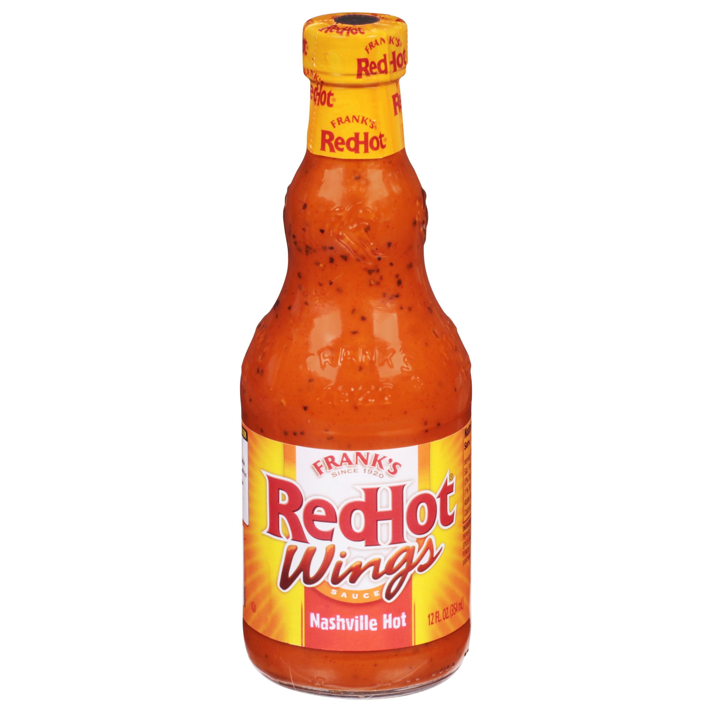Frank's RedHot Nashville Hot Wing Sauce , 12 fl oz – Spires IGA